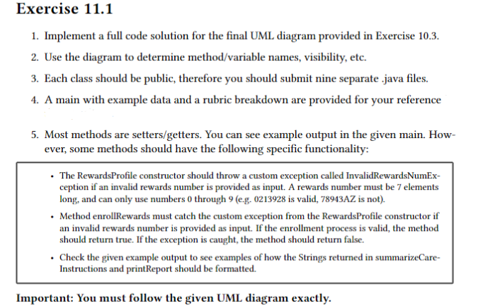Client Pet name:String phone Number:String address: | Chegg.com