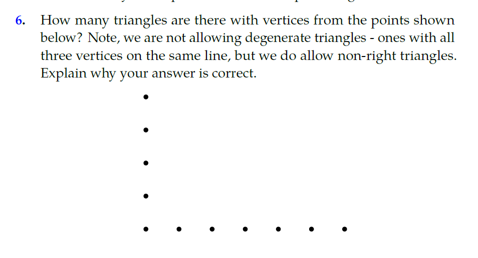 Solved How many triangles are there with vertices from the | Chegg.com