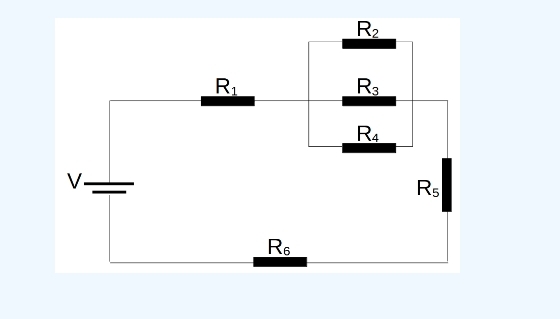 Solved For the mixed circuit shown in the figure R1=25Ω, | Chegg.com