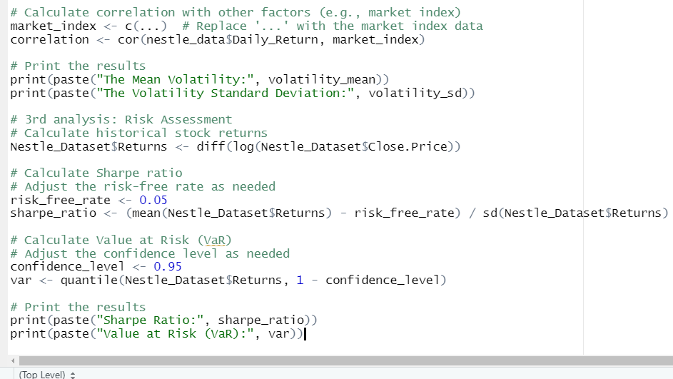 Solved Based on the study of analyzing the Nestle India - | Chegg.com
