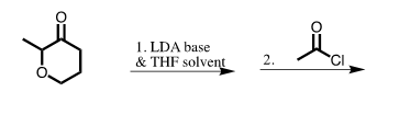 Solved 1. LDA base & THF solvent ic 2. CI | Chegg.com