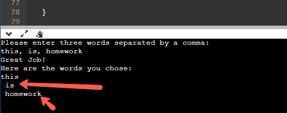 Solved Hello! Can someone tell me why the two words are | Chegg.com
