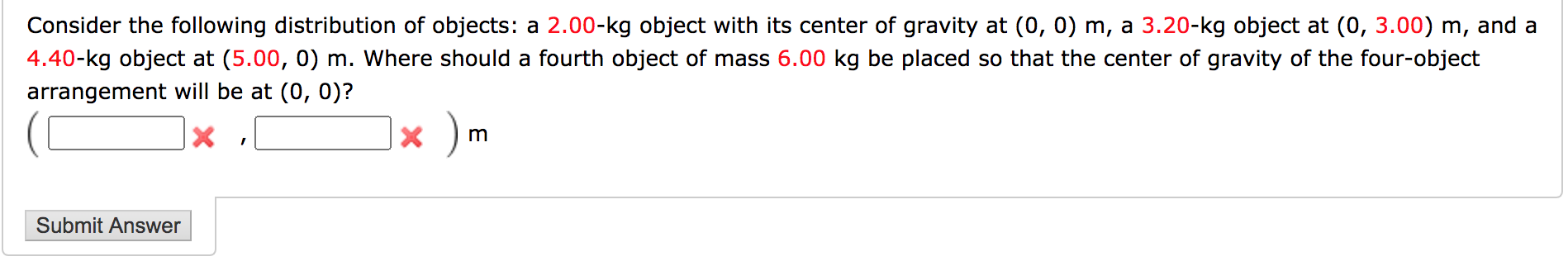 Solved Consider the following distribution of objects: a | Chegg.com