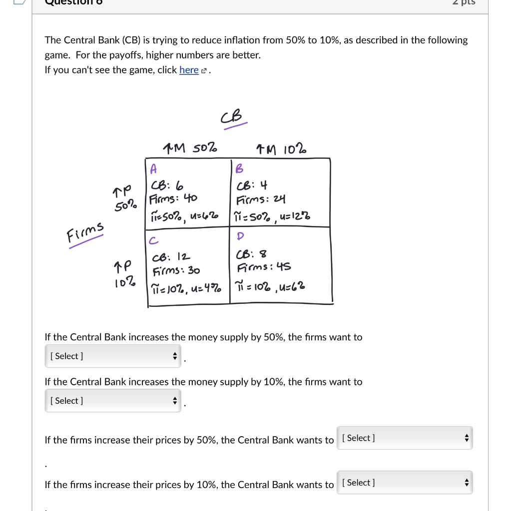 Solved First blank:increase prices by 50%/ increase prices | Chegg.com