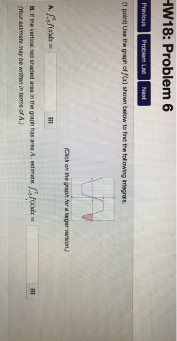 Solved HW18: Problem 6 Previous Problem List Next (Click on | Chegg.com