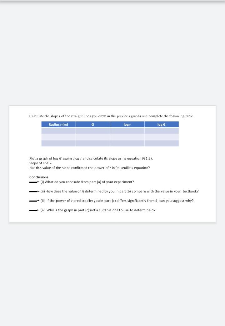 Solved Experiment G1 Lab Report RESULT S Use g = 10 m.s² and | Chegg.com