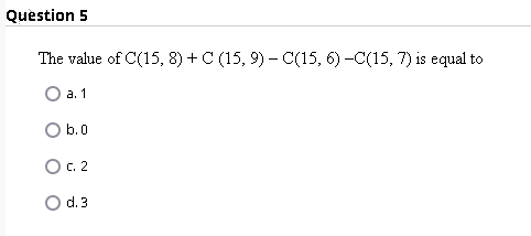 Solved Question 4 The value of modular expression 11.13 9 is | Chegg.com