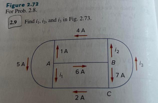 Solved Find i1,i2, and i3 in Fig. 2.73 | Chegg.com