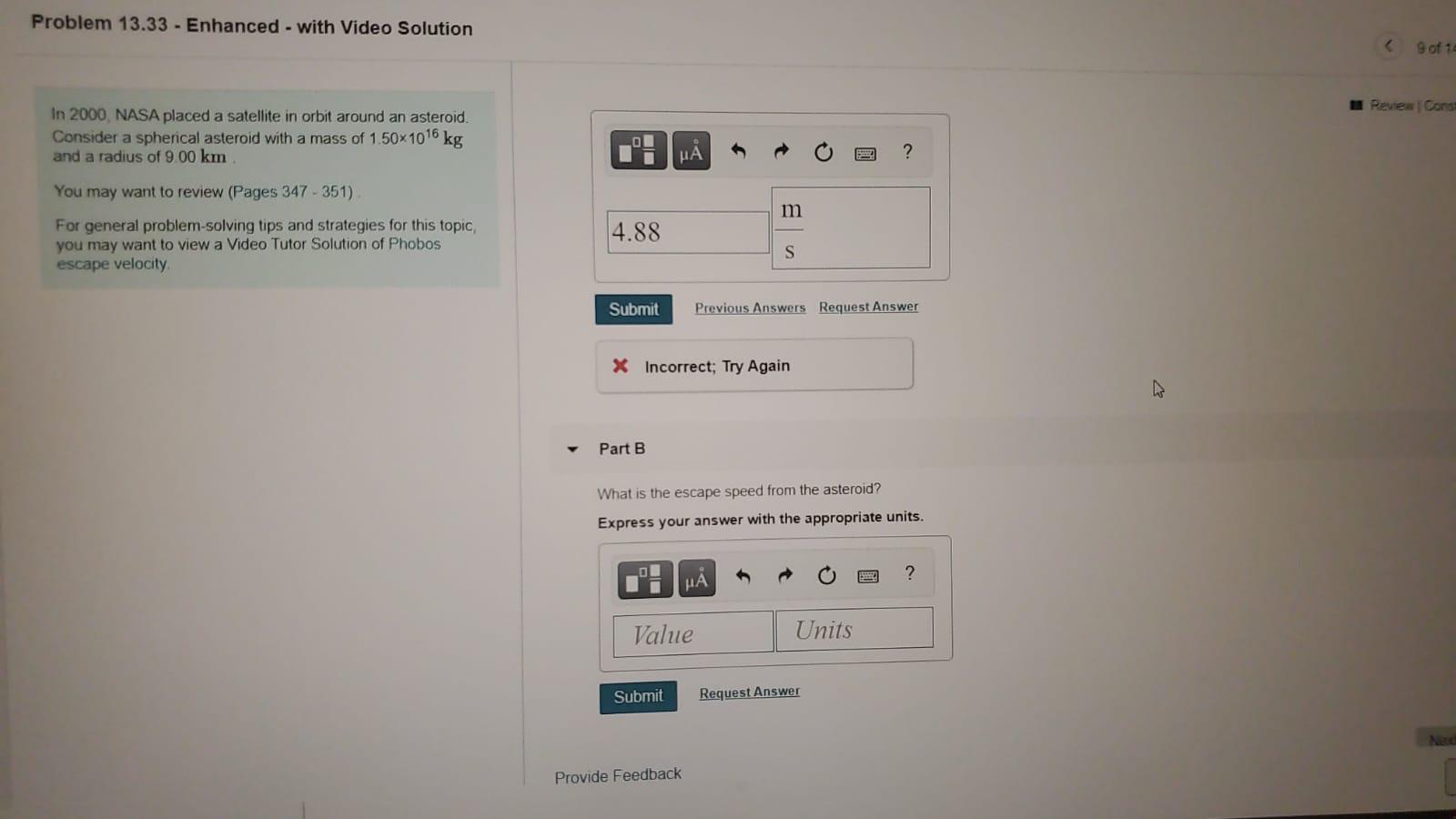 Solved Problem 13.33 - Enhanced - with Video Solution
