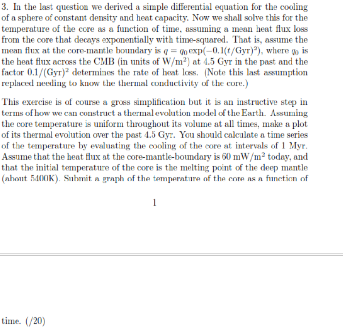 Here is the previous question it is based on, please | Chegg.com