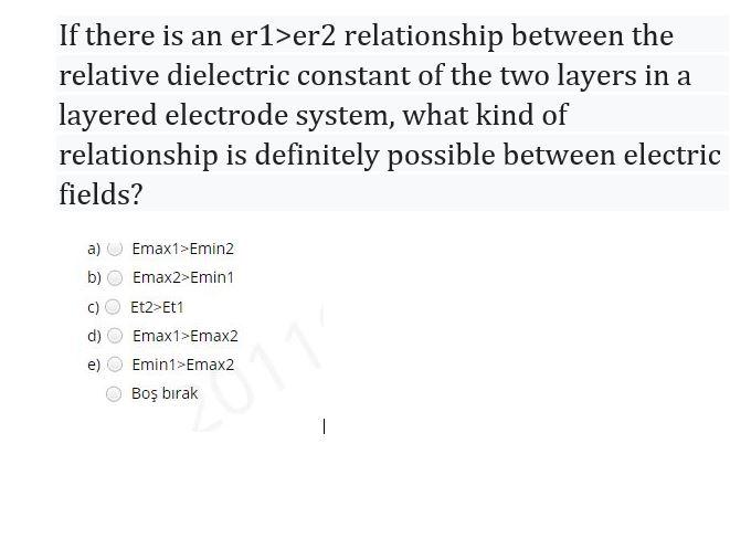 Solved If there is an er1>er2 relationship between the | Chegg.com