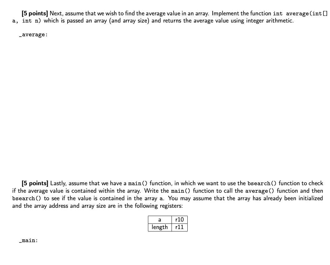 Consider the classic iterative binary search | Chegg.com