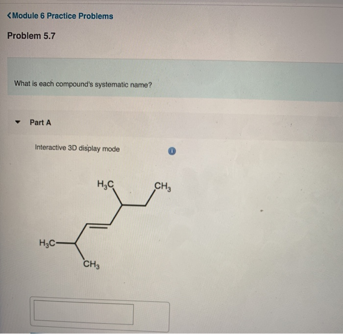 Solved Module 6 Practice Problems Problem 5.7 What is each | Chegg.com
