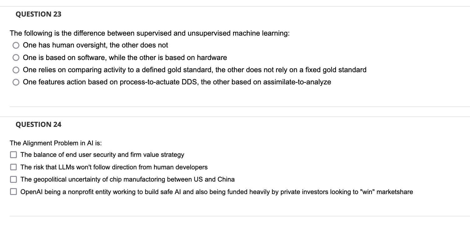 Solved The following is the difference between supervised | Chegg.com