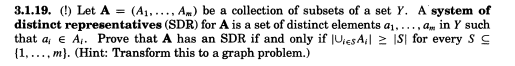 Solved 3.1.19. (!) Let A=(A1,…,Am) be a collection of | Chegg.com