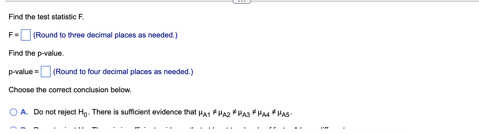 Solved Examine the following two-factor analysis of variance | Chegg.com