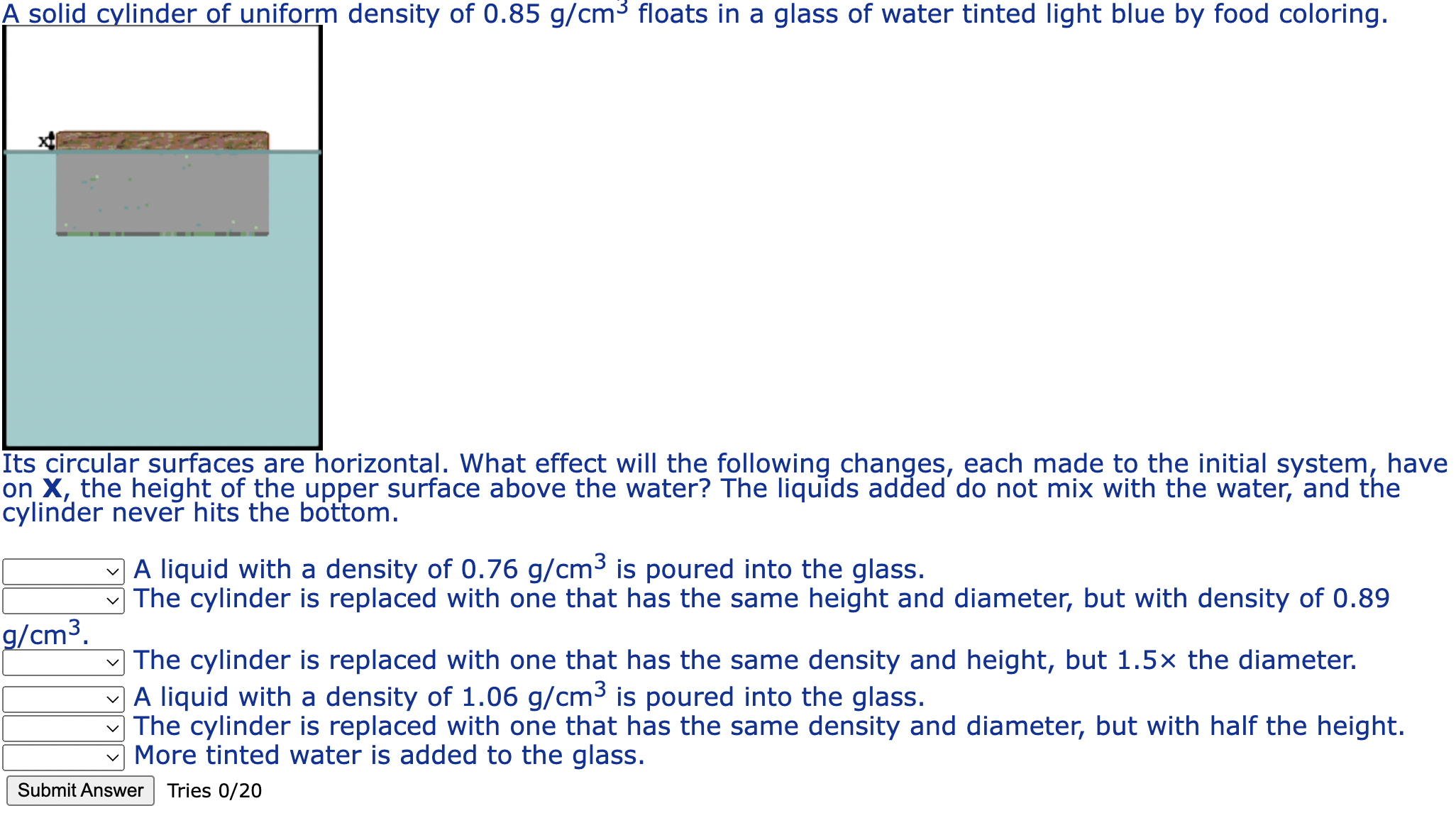 Solved ts circular surfaces are horizontal. What effect will | Chegg.com