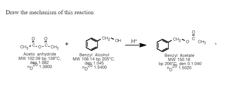 Solved Draw the mechanism of this reaction O: CH2OH H+ CH2 | Chegg.com