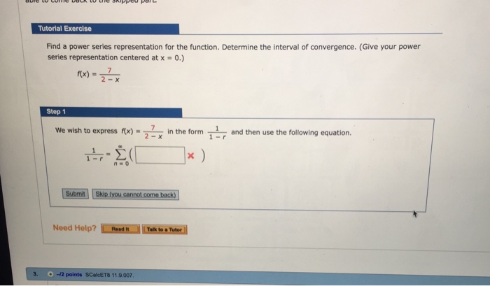 Solved Find a power series representation for the function. | Chegg.com