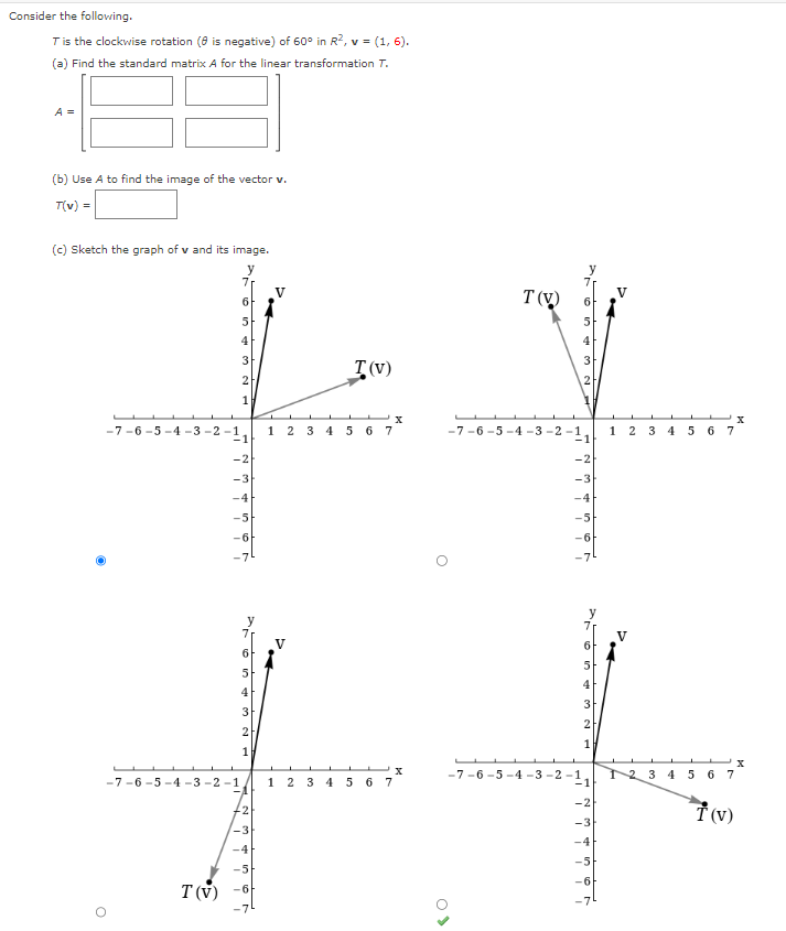 Solved Consider the following. T is the reflection through | Chegg.com Solved Consider the following. T is the reflection through | Chegg.com