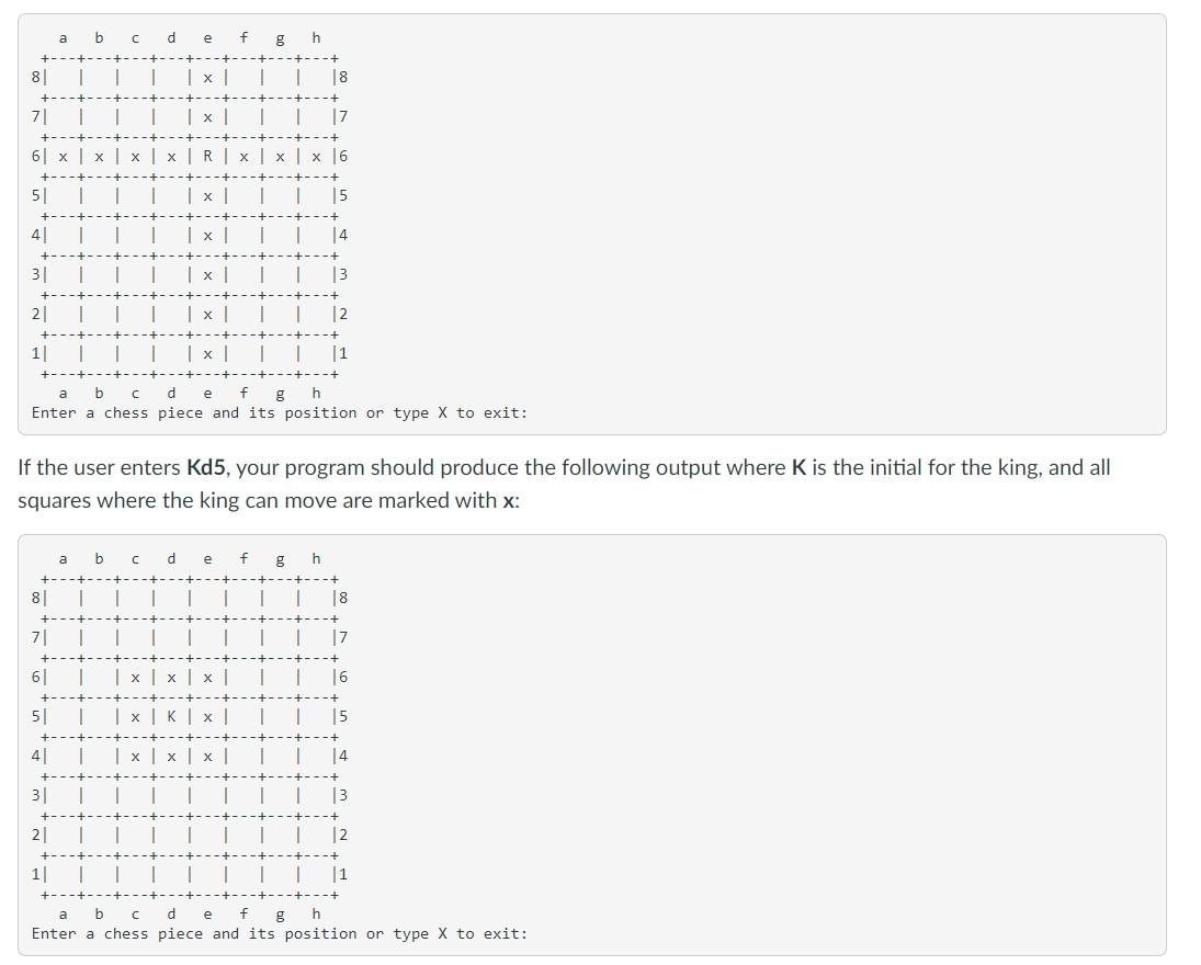 Solved Chess Objective Practicing With Classes Instance
