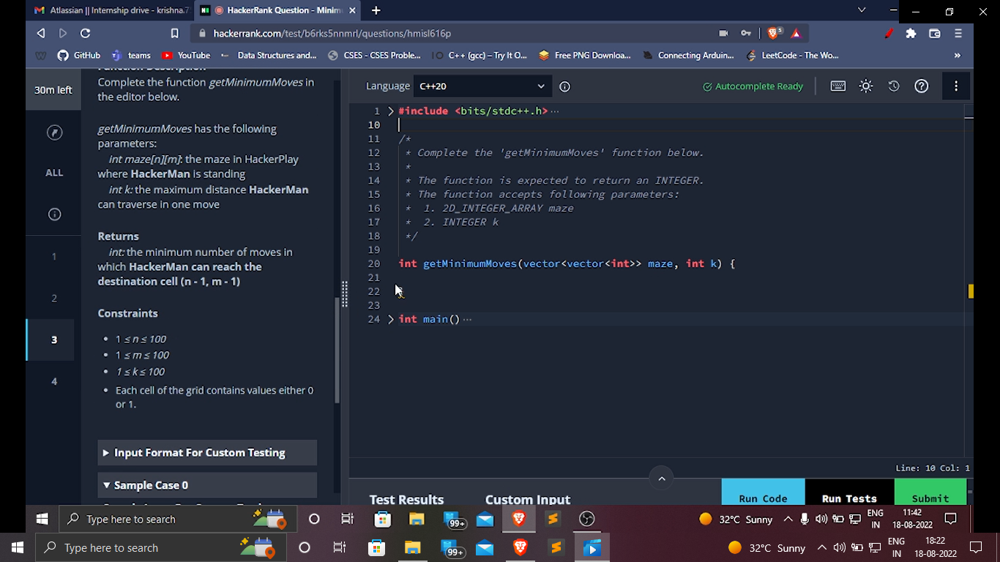 Solved M Atlassian || Intemship drive - krishna.7\r\nM | Chegg.com