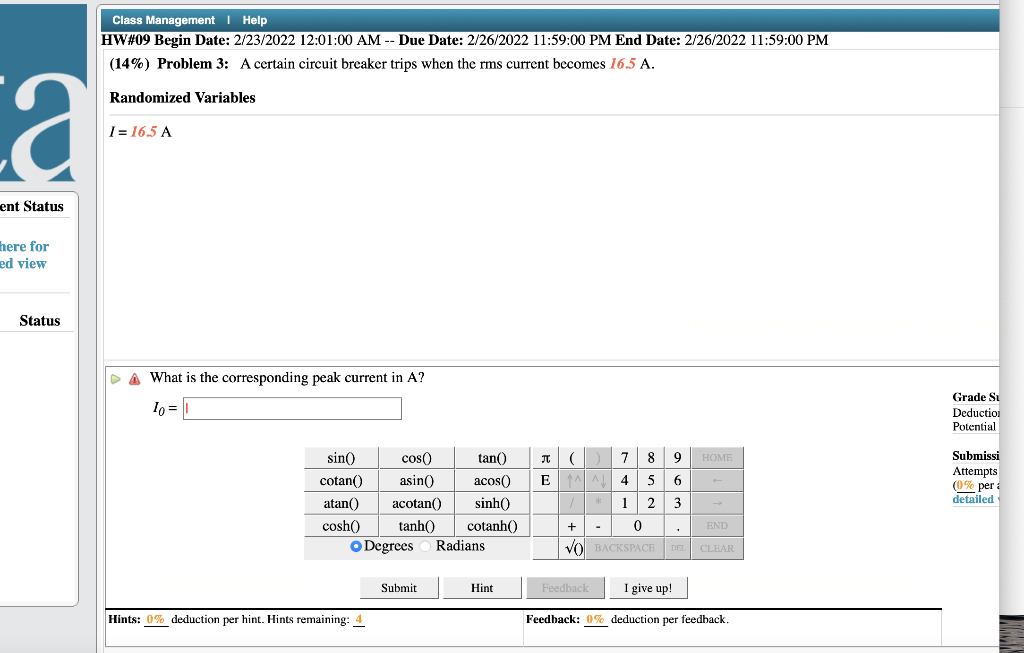 Class Management | Help HW#09 Begin Date: 2/23/2022 | Chegg.com