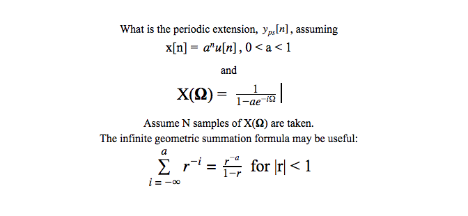 Solved 192 What is the periodic extension, ypg [n], assuming | Chegg.com