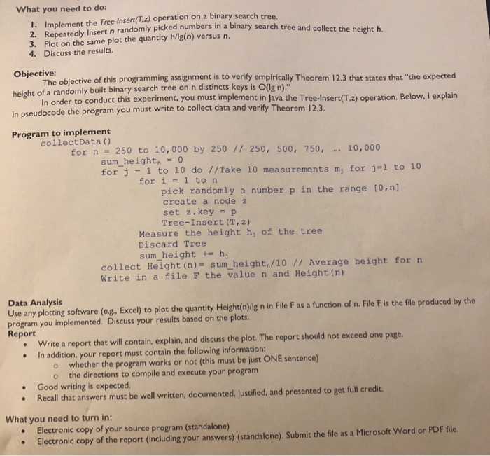 Solved please follow the instructions given below to | Chegg.com
