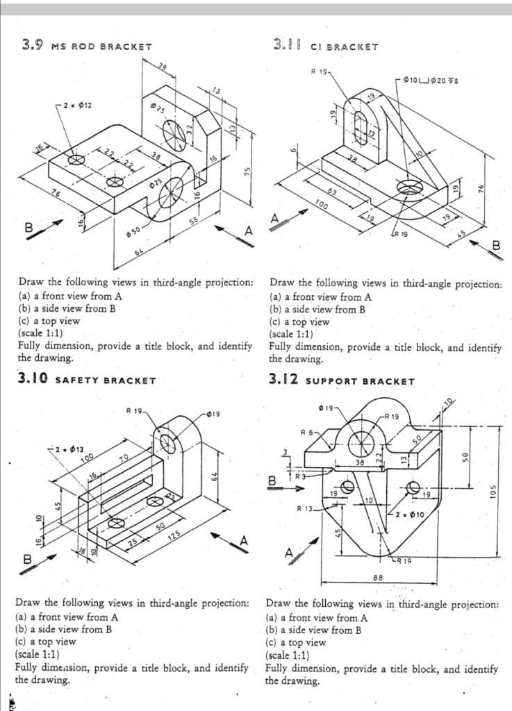 Solved 3.9 MS ROD BRACKET 3.11 CI BRACKET R 19 10UP2055) | Chegg.com