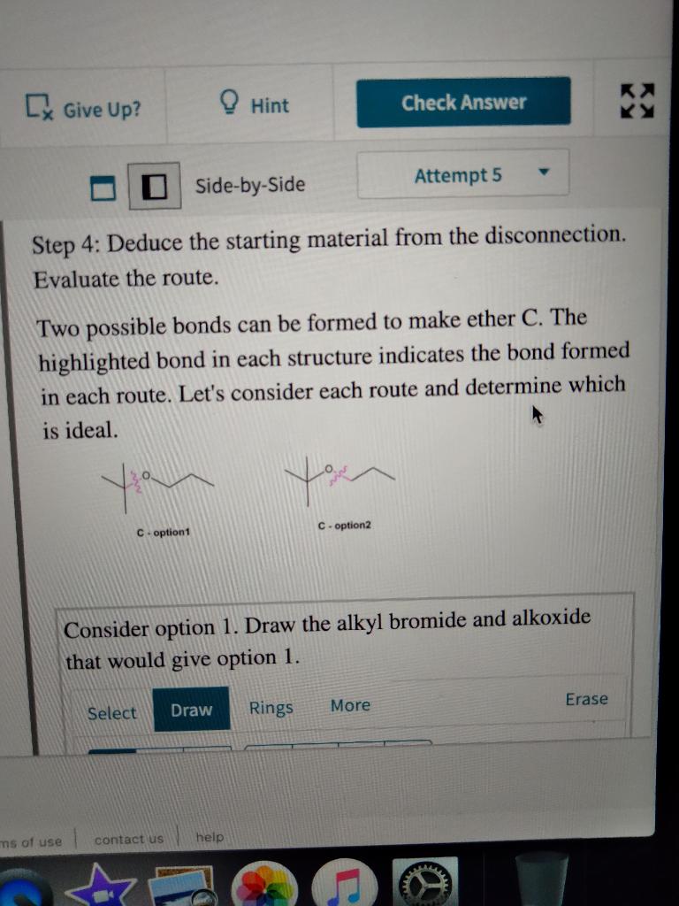 Solved SA K [ Give Up? Hint Check Answer O Side-by-Side | Chegg.com