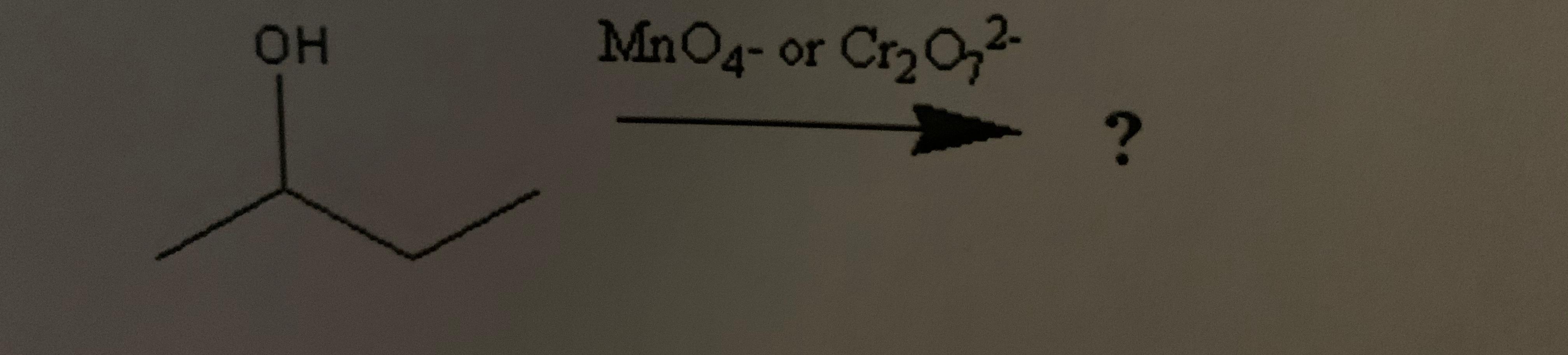 Solved 1) Which is correct in regards to the mild oxidation | Chegg.com