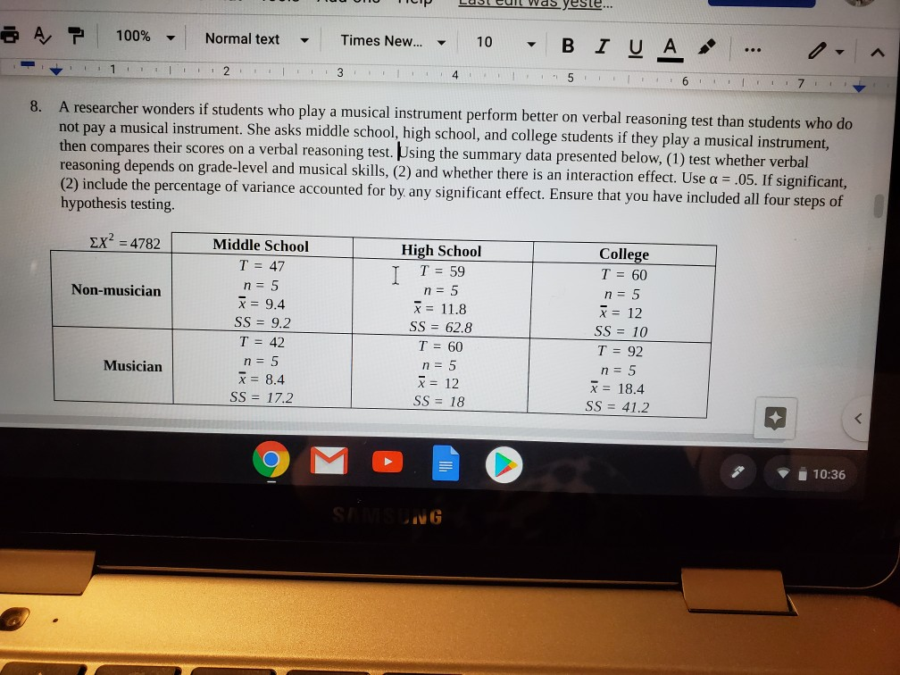 musical instrument how do I solve? Please show | Chegg.com