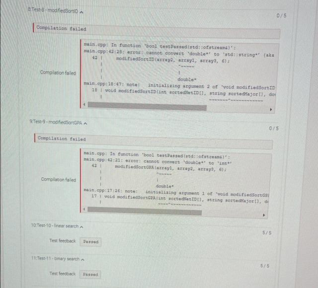 Solved **C++ make this code past this test bellow, please I | Chegg.com