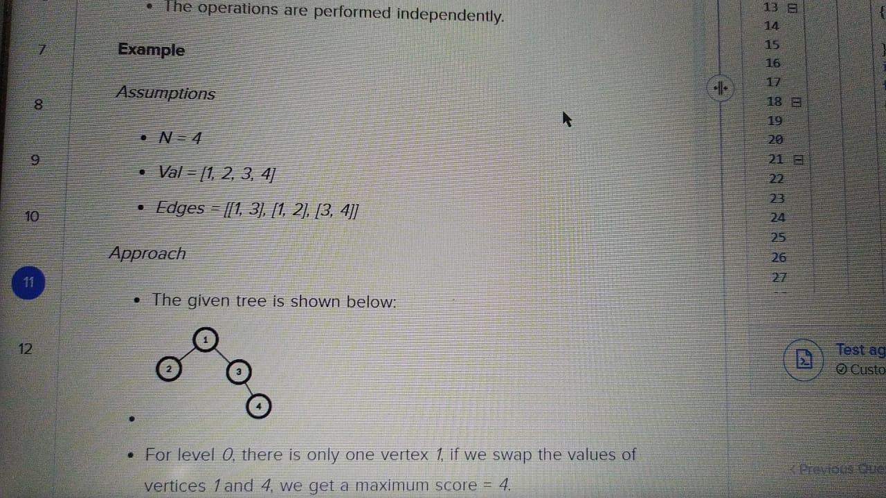 Solved You are given a tree consisting of N vertices given | Chegg.com
