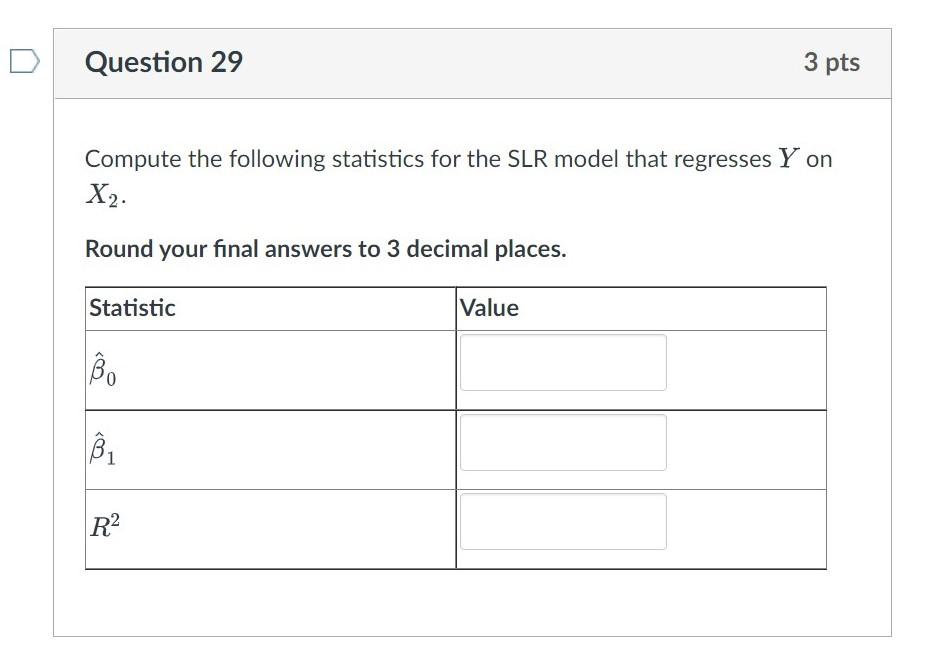 Solved (For Questions 27 - 31) Below are summary statistics, | Chegg.com