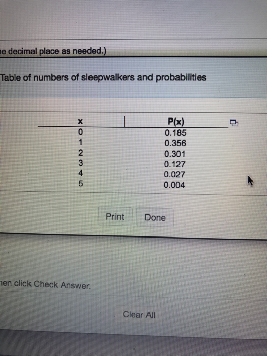Solved Refer to the accompanying table, which describes the | Chegg.com Solved Refer to the accompanying table, which describes the | Chegg.com