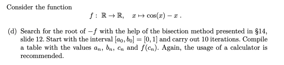 Solved This problem is about Banach fixed point | Chegg.com