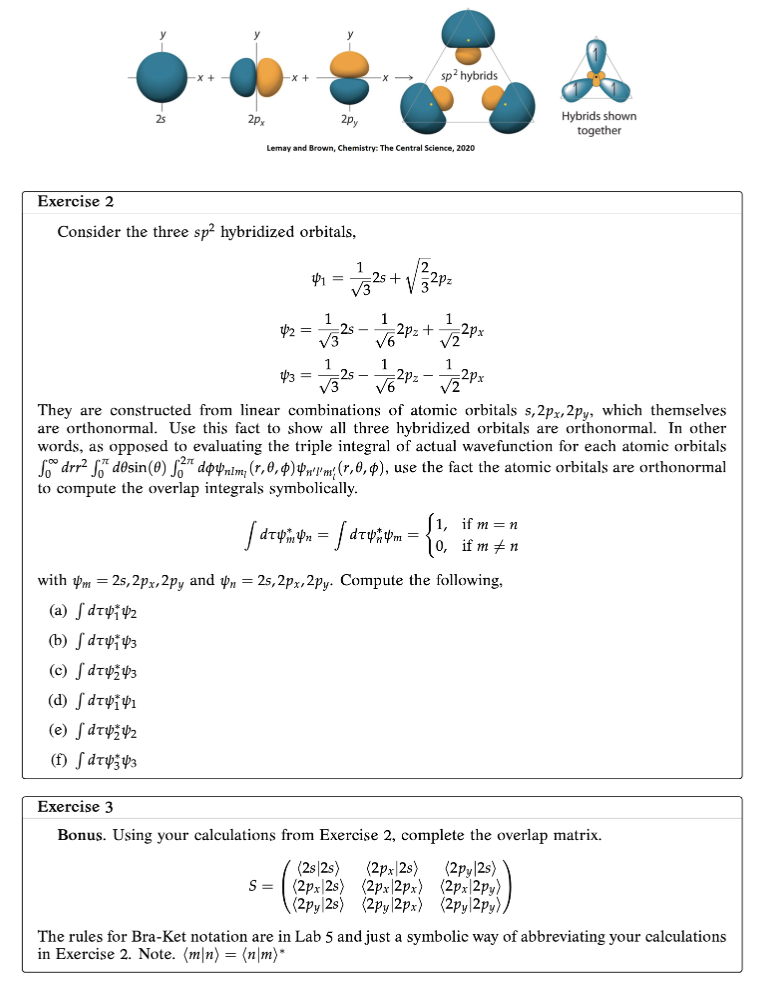Solved -X+ -X + sphybrids 2p 2py Hybrids shown together | Chegg.com