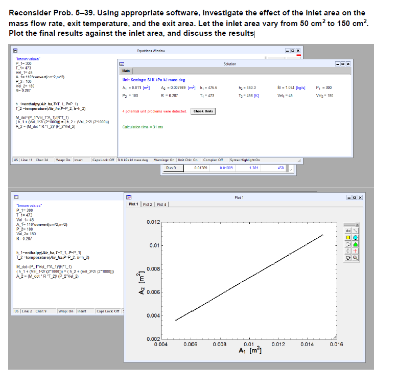 Solved Reconsider Prob. 5–39. Using appropriate software, | Chegg.com