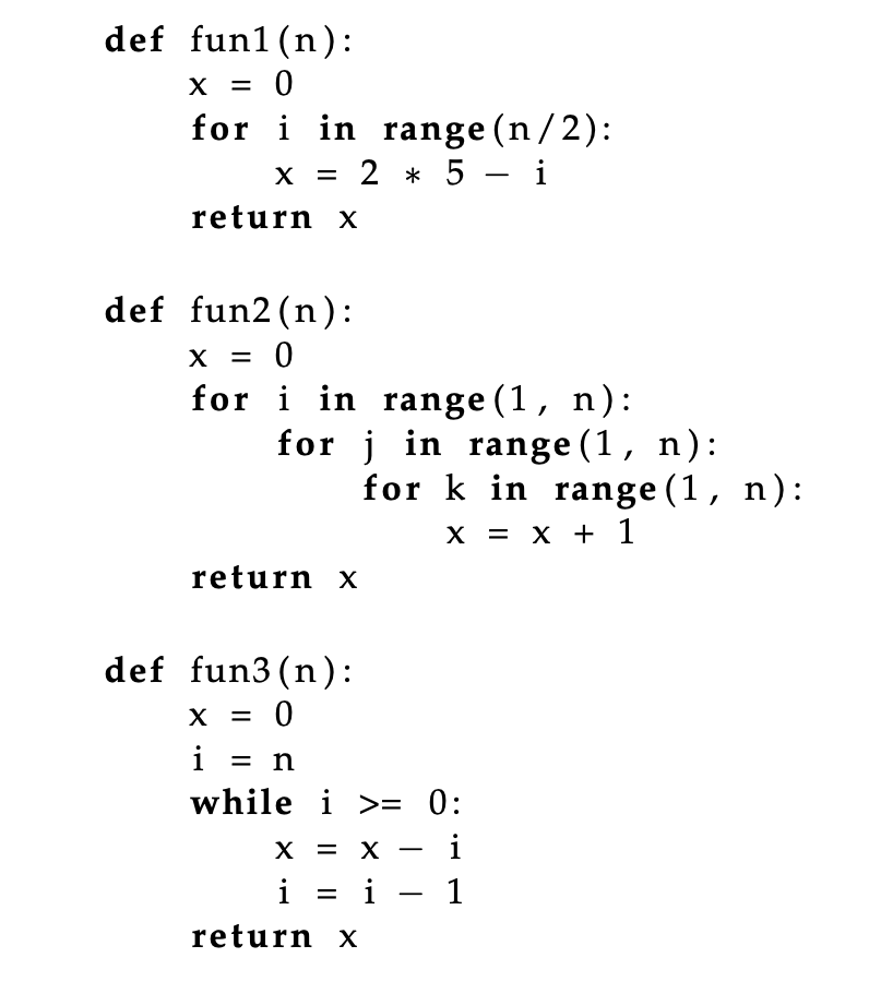 Solved CalculateT(n), making sure not to discard constants | Chegg.com
