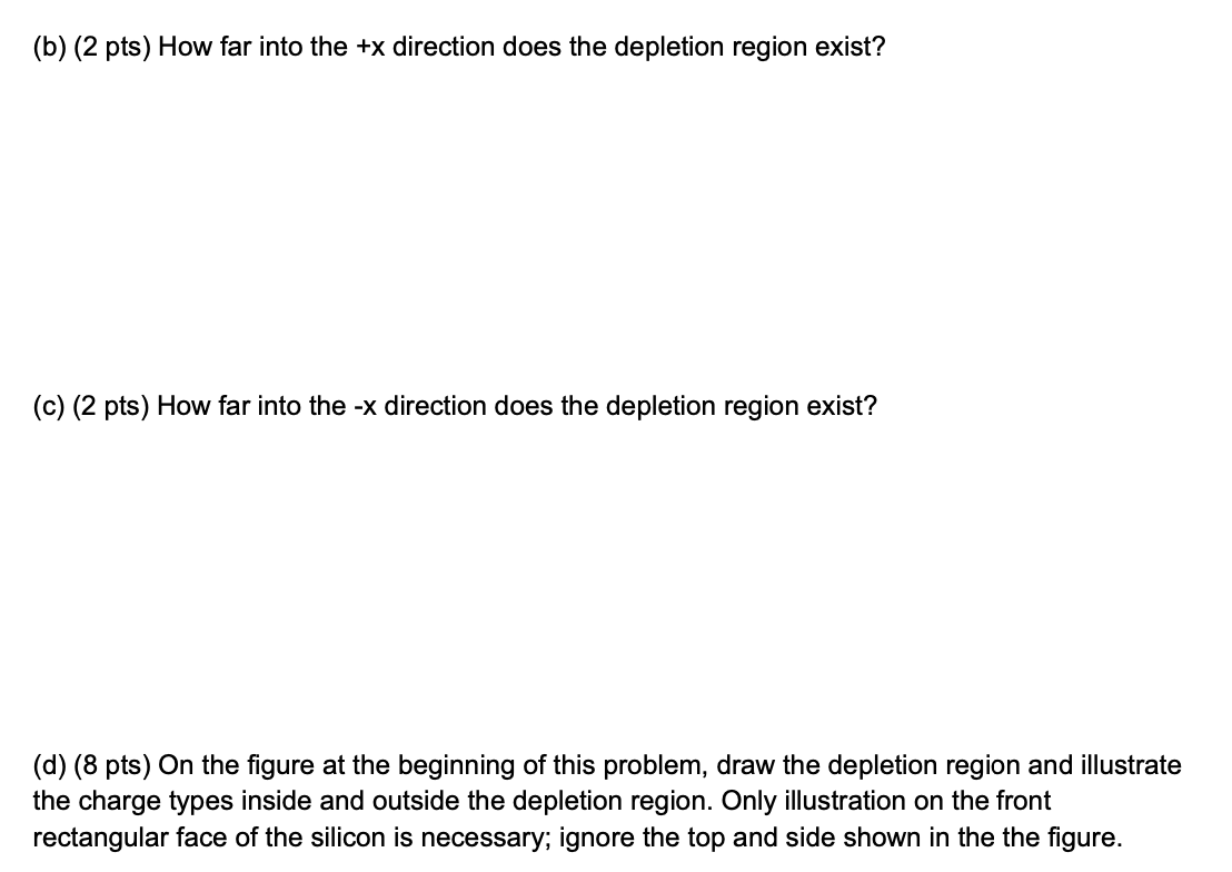 Solved A 50 um long, 10 um deep, and 20 um tall piece of | Chegg.com