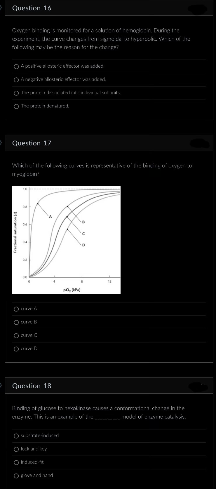 Solved Question 17Which of the following curves is | Chegg.com
