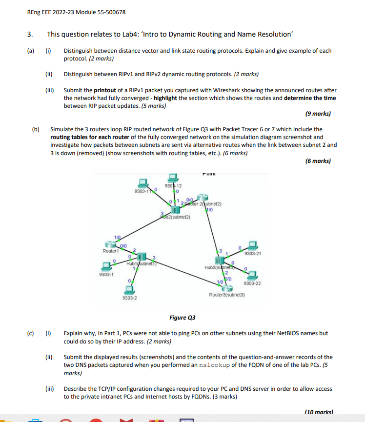 Solved BEng EEE 2022-23 Module 55-500678 3. This question | Chegg.com