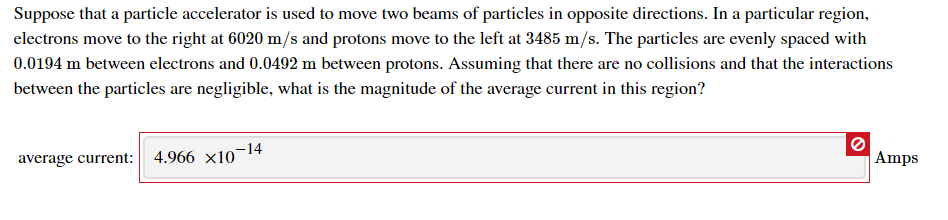 Solved Suppose that a particle accelerator is used to move | Chegg.com
