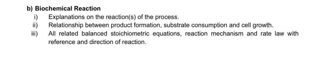 Solved We are required to propose the biocatalytic process | Chegg.com