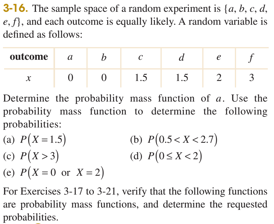 Solved Determine the cumulative distribution function of the | Chegg.com