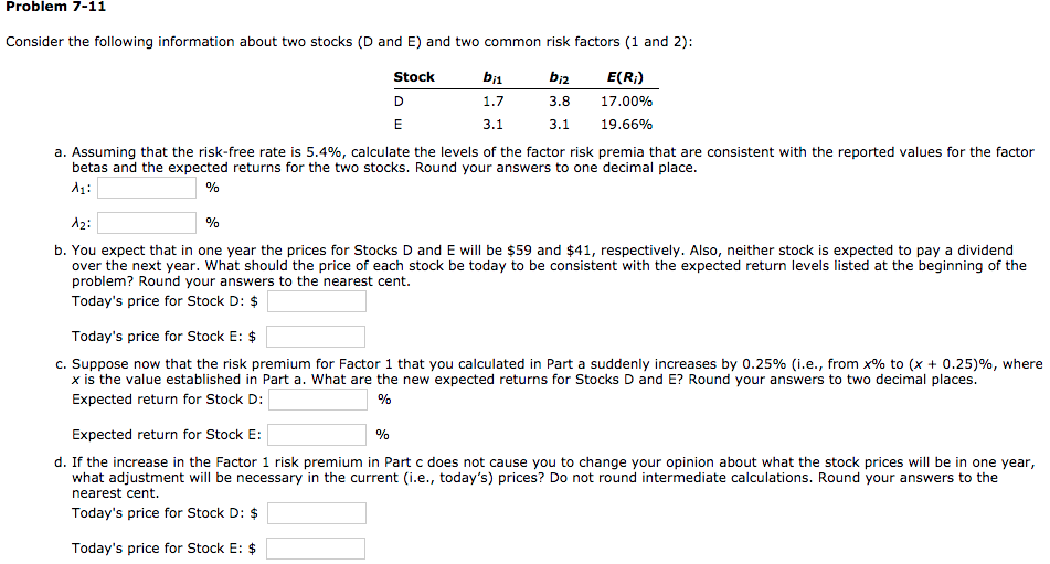 Solved Problem 7-11 Consider the following information about | Chegg.com Solved Problem 7-11 Consider the following information about | Chegg.com