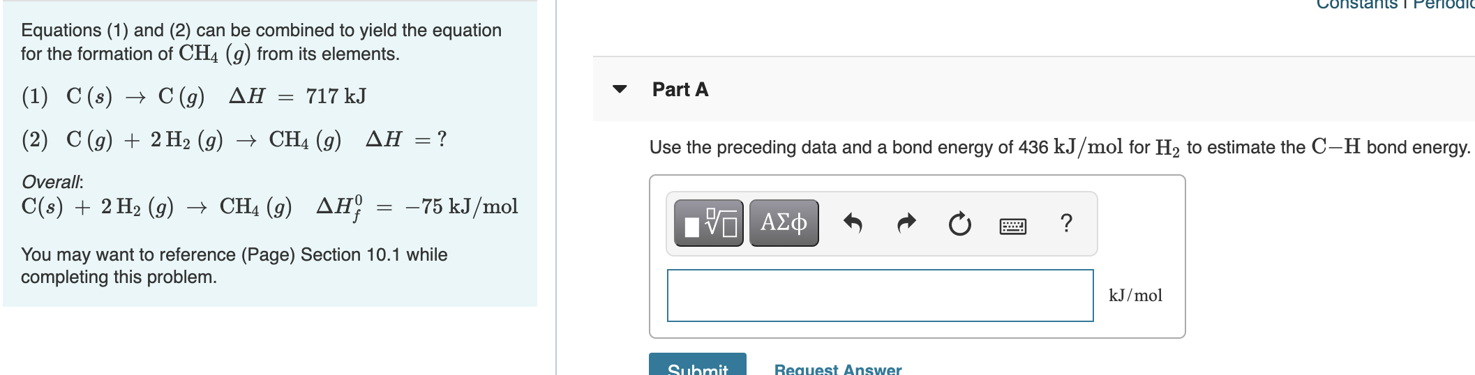 Solved Constants Periodic Equations (1) and (2) can be | Chegg.com