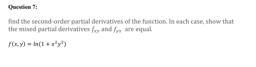 Solved find the first partial derivatives of the function. | Chegg.com